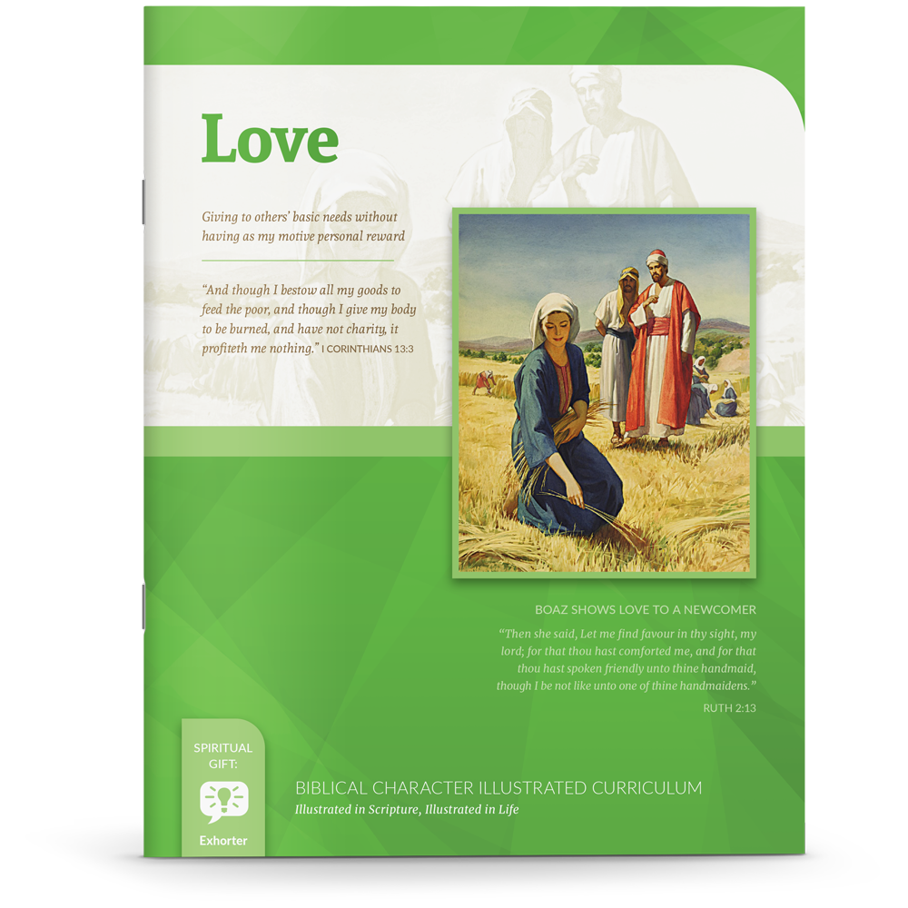 IBLP Online Store: Biblical Character Illustrated Curriculum: Love