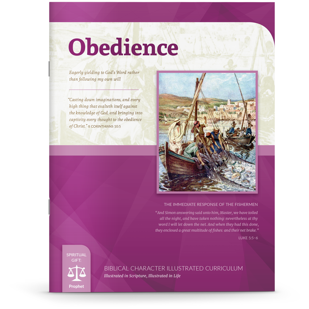 IBLP Online Store: Biblical Character Illustrated Curriculum: Obedience