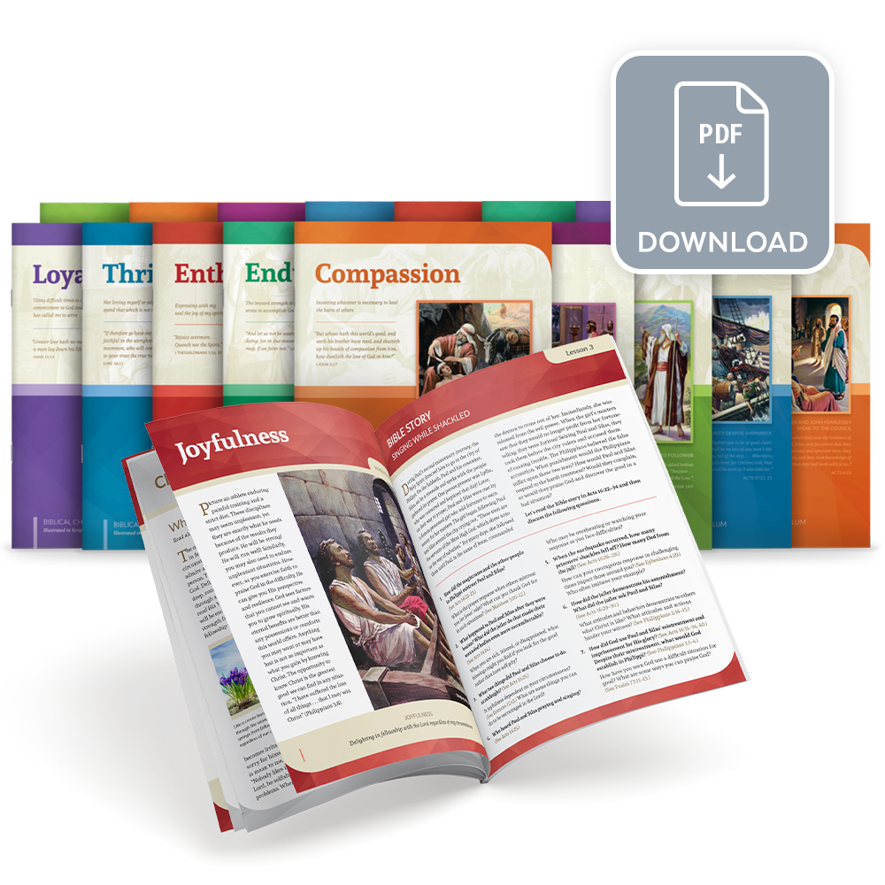 IBLP Online Store: Biblical Character Illustrated Series (Digital Download)