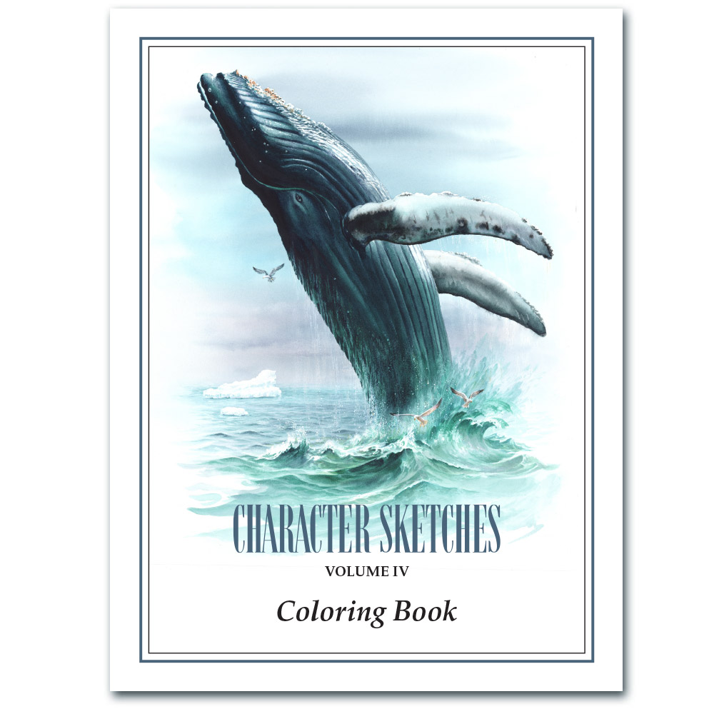IBLP Online Store: Character Sketches, Volume 4, Coloring Book