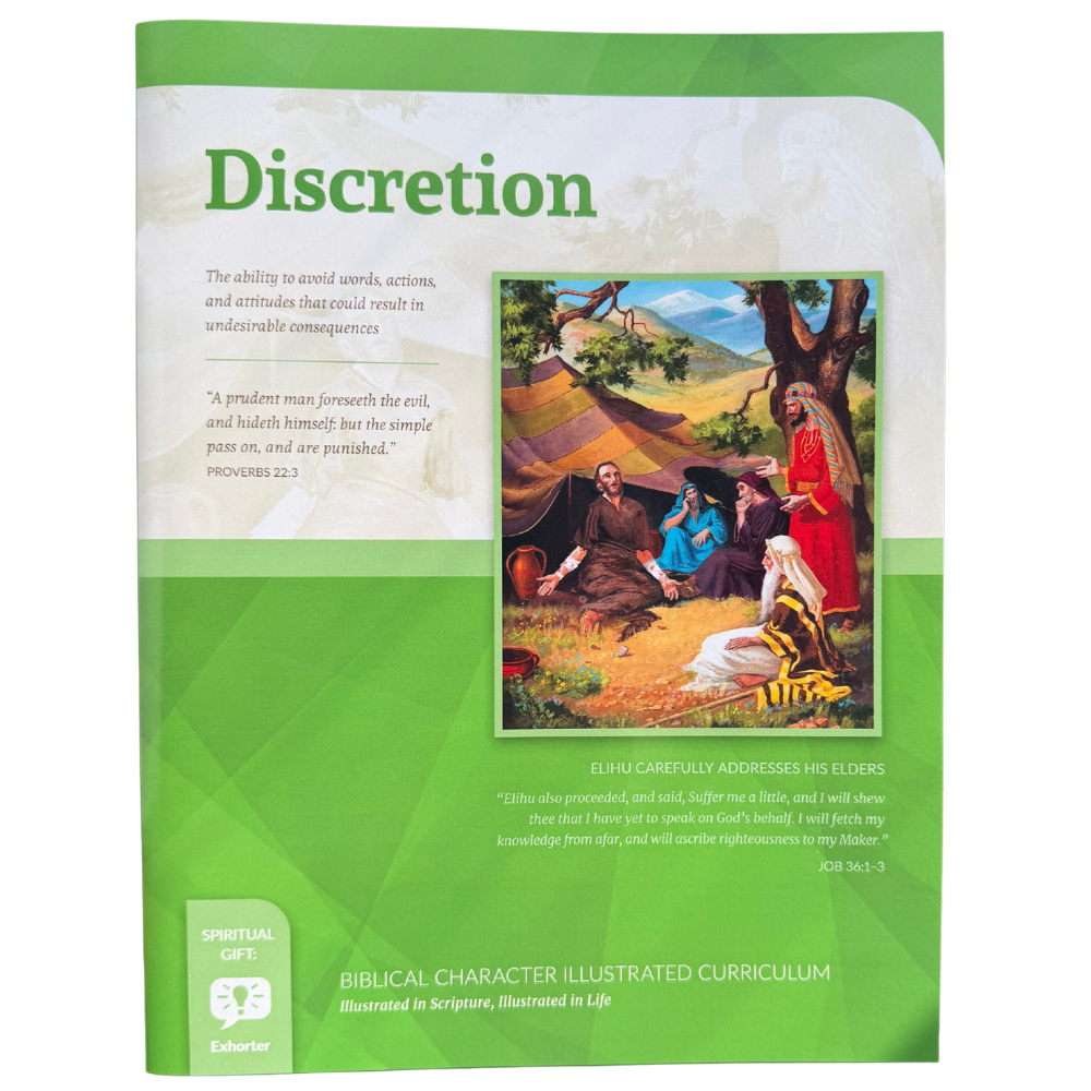 IBLP Online Store: Biblical Character Illustrated Curriculum: Discretion