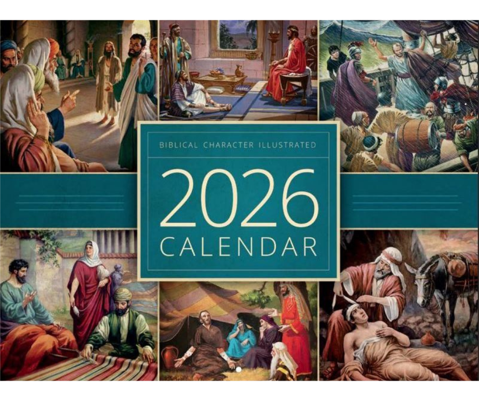 IBLP Online Store: Biblical Character Illustrated 2026 Calendar