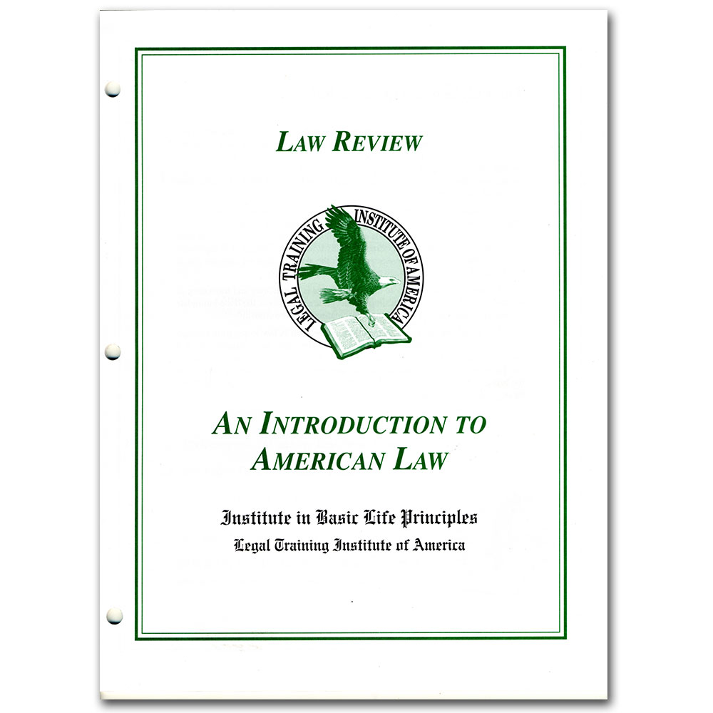 IBLP Online Store: Introduction to American Law