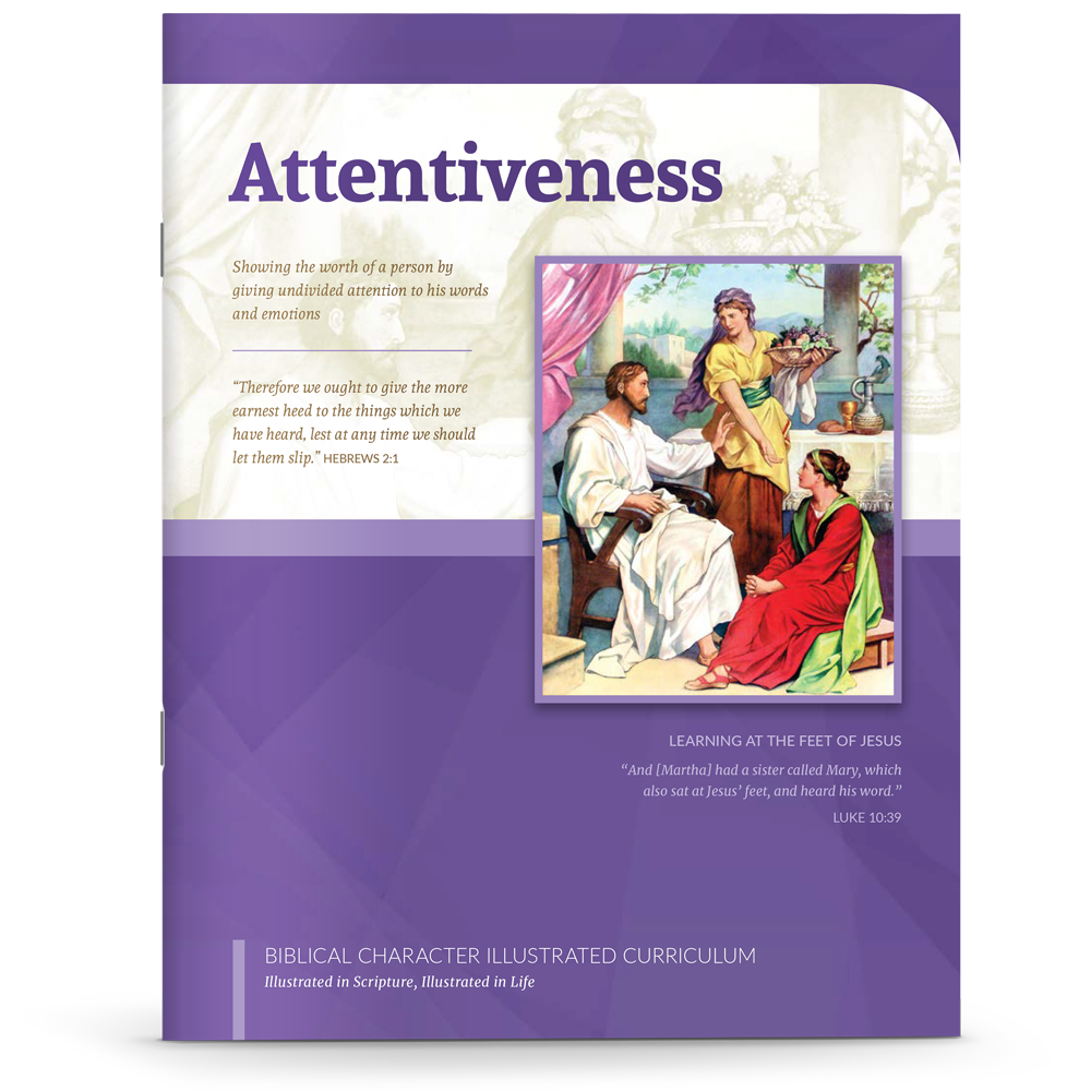 IBLP Online Store: Biblical Character Illustrated Curriculum: Attentiveness
