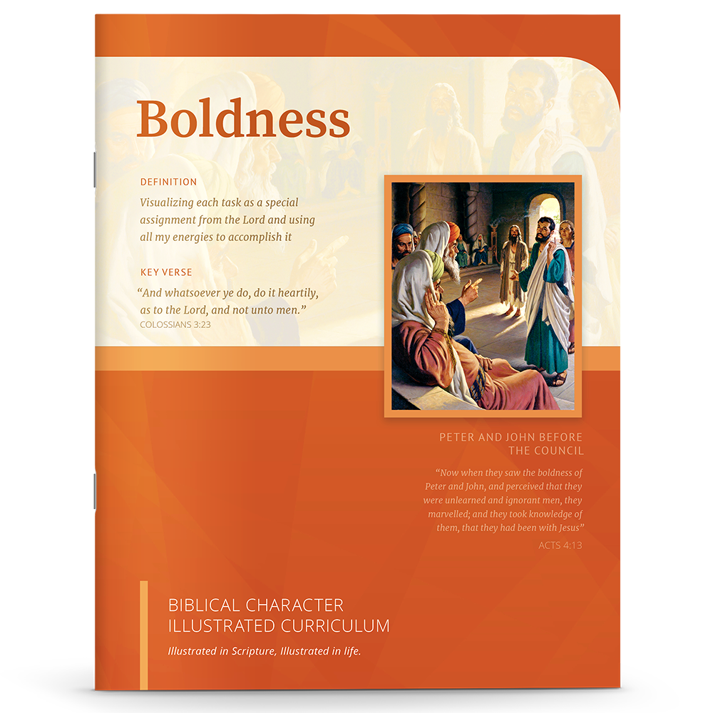 IBLP Online Store: Biblical Character Illustrated Curriculum: Boldness