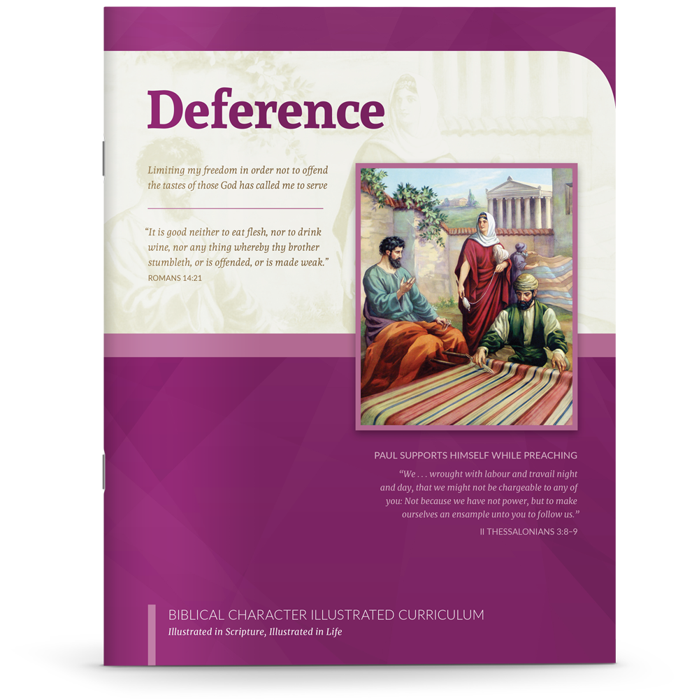 IBLP Online Store: Biblical Character Illustrated Curriculum: Deference