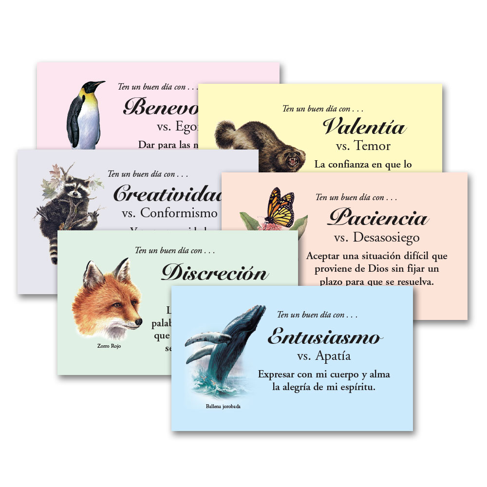 IBLP Online Store: Tarjetas de Carácter